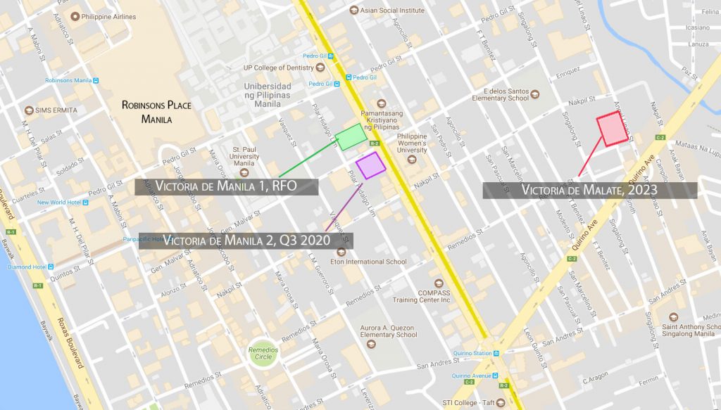 Victoria de Manila 2 - Condo for Sale - Victoria Condos